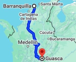 Guía completa de cómo llegar a Guasca Cundinamarca desde Barranquilla ...